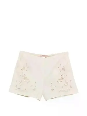 Twinset Floral Shorts For Women