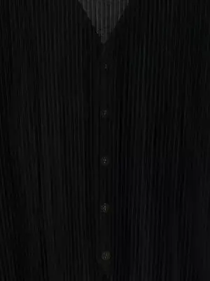 Issey Miyake Pleated Buttoned Vest