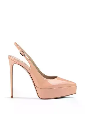 LE SILLA Uma Slingback Platform Pumps