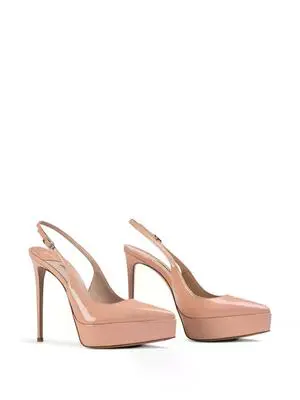 LE SILLA Uma Slingback Platform Pumps