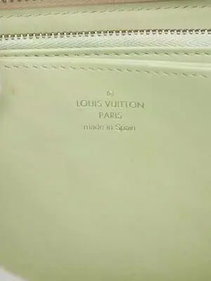 LOUIS VUITTON 2021-2025 Monogram Mahina Reverse Zippy Wallet Long Wallets - Brown