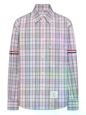 Thom Browne Plaid-patterned Shirt