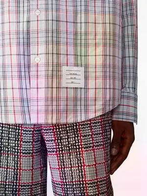 Thom Browne Plaid-patterned Shirt