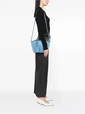 Gucci 2016-2025 Mini Leather Swing Satchel - Blue