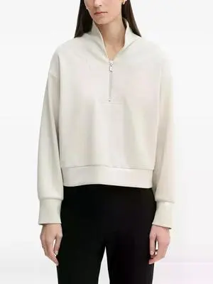 Joseph Ribkoff Zip Funnel Neck Sweatshirt