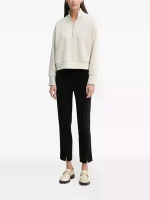 Joseph Ribkoff Zip Funnel Neck Sweatshirt