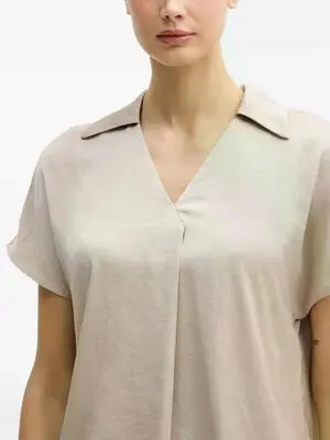 Joseph Ribkoff Collared V-neck Top