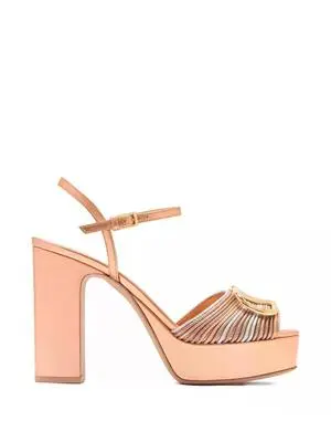 Valentino Garavani Buckle-strap Platform Sandals