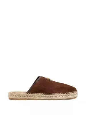 Valentino Garavani Logo-plaque Flat Mules