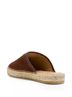 Valentino Garavani Logo-plaque Flat Mules