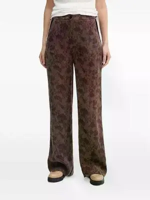 HOSS INTROPIA Floral-patterned Trousers