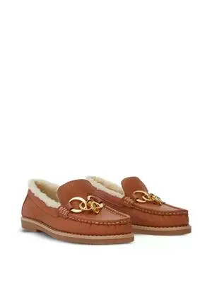 ODISSI Multi-o Chain Lined Loafers