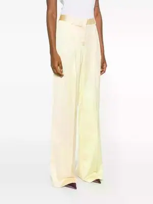 Andamane Nathalie Wide-leg Trousers - Yellow