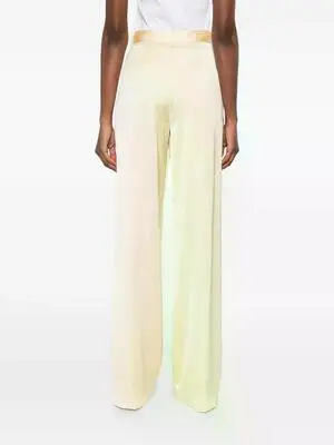 Andamane Nathalie Wide-leg Trousers - Yellow