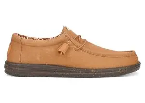 HEY DUDE Wally Stretch Canvas - Nut