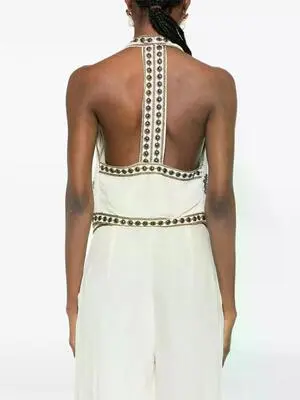 SCARLETT POPPIES Taylen Beaded Embellished Top