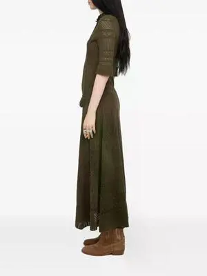 Zadig&Voltaire Memphis Knit Maxi Dress - Green