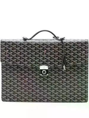Goyard 2012 Serviette Chypre Business Bag - Black