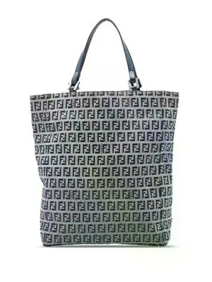 Fendi Zucchino Canvas Tote Bag