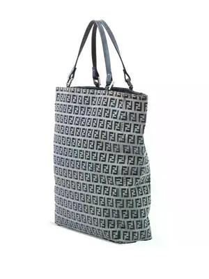 Fendi Zucchino Canvas Tote Bag