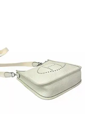 Hermès 2024 Evelyne Tpm Crossbody Bag - White