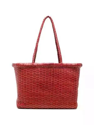 Dragon Diffusion Small Grace Basket Tote Bag - Red