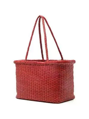 Dragon Diffusion Small Grace Basket Tote Bag - Red