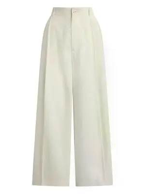 Ralph Lauren Box Pleat Pants For Women