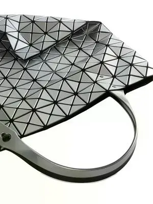Issey Miyake Geometric-pattern Tote - Silver