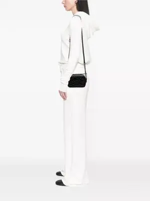 Gucci Mini Gg Marmont Matelasse Leather Crossbody Bag - Black