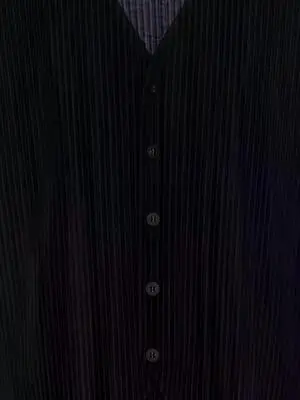 Issey Miyake Pleated Buttoned Vest