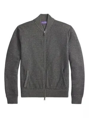 Ralph Lauren Purple Label Zip Up Knitwear For Men