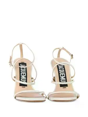 Jacquemus Beaded Strappy Sandals