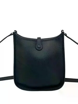 Hermès 2010 Epsom Evelyne 16 Crossbody Bag - Black