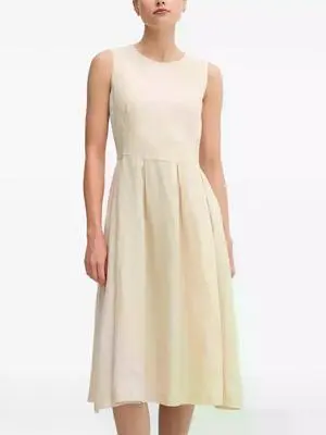 OUI Linen Midi Dress
