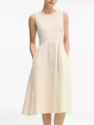 OUI Linen Midi Dress