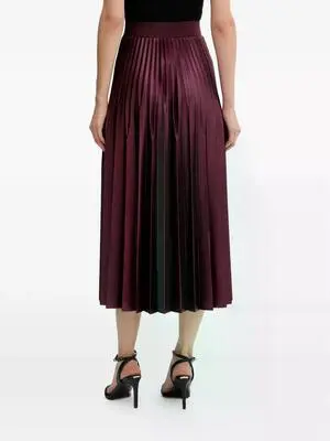 OUI Pleated Midi Skirt