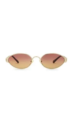 Chloé Holly Sunglasses - Gold & Brown