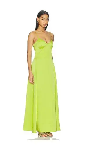 Susana Monaco Satin Slip Gown