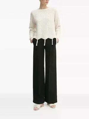 OUI Chevron Tassel Knitwear