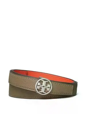Tory Burch Reversible Logo-plaque Belt - Brown