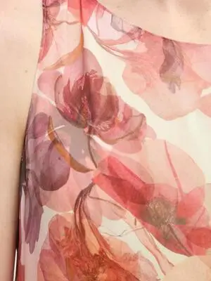 MARC AUREL Floral Tiered Maxi Dress