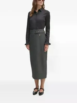 MOS MOSH Mattie Ruffled-cuff Shirt