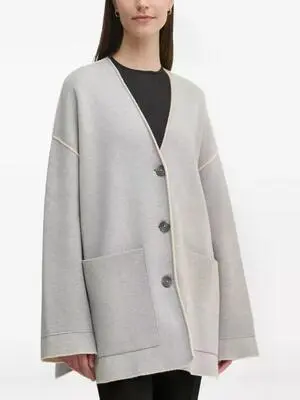 OUI Patch Pocket Cardigan