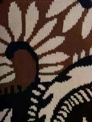 Max Mara Patterned-jacquard Sweater