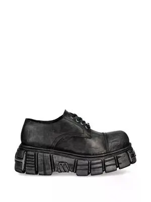 NEW ROCK Lace-up Platform Boots