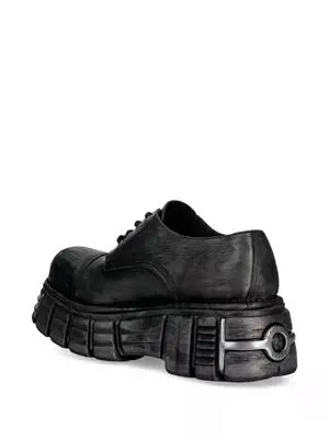 NEW ROCK Lace-up Platform Boots