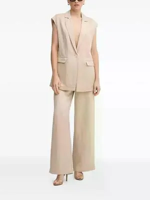 MARC AUREL Sleeveless Single-breasted Blazer