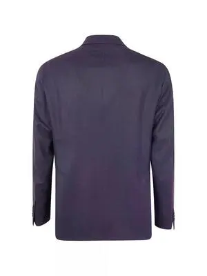 Tagliatore Notched-lapel Jacket - Blue