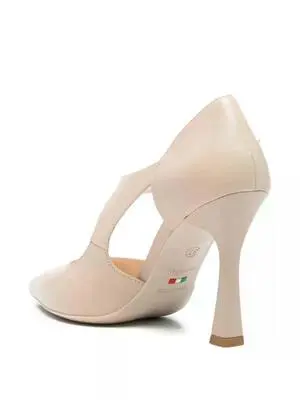 NEROGIARDINI Buckle-strap Pumps - Neutrals